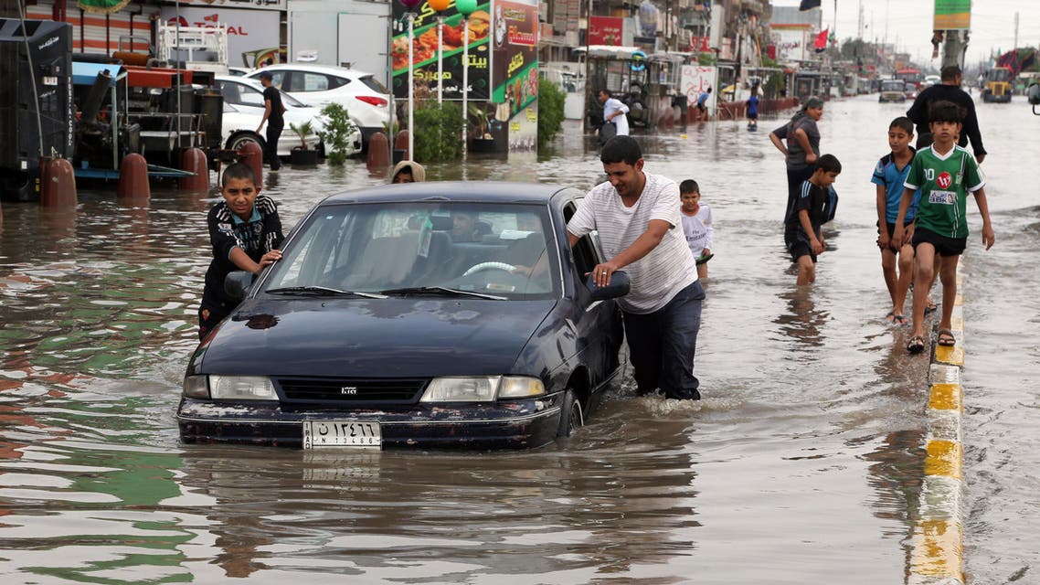 Torrential rain wreaks havoc in Iraq | Al Arabiya English Torrential rain wreaks havoc in Iraq | Al Arabiya English