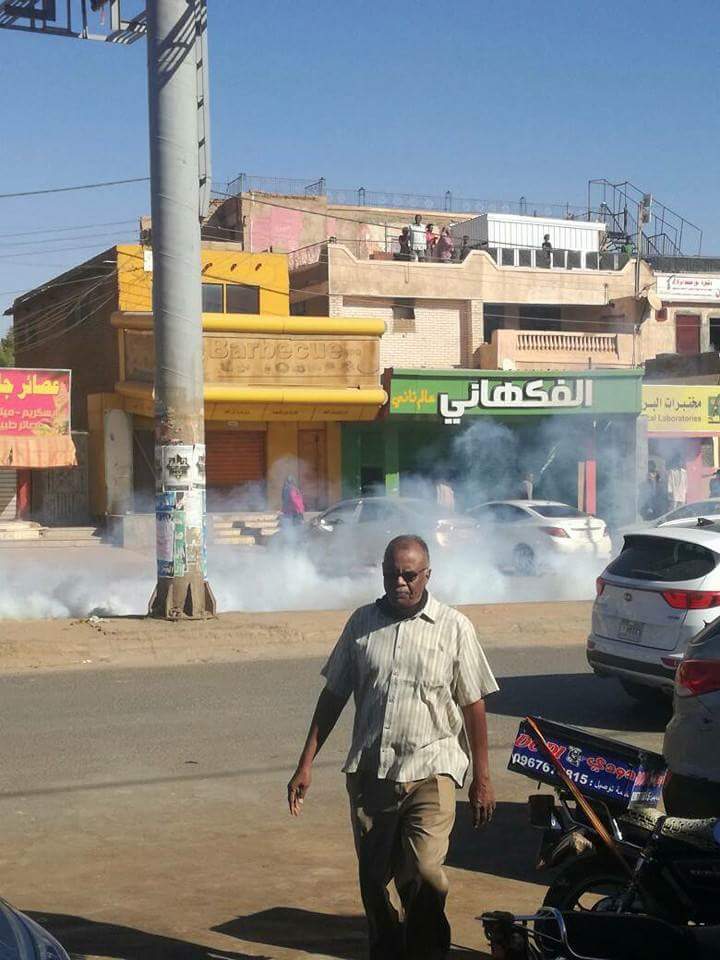 الخرطوم الشرطة السودانية تفرق مظاهرة احتجاجية للمعارضة