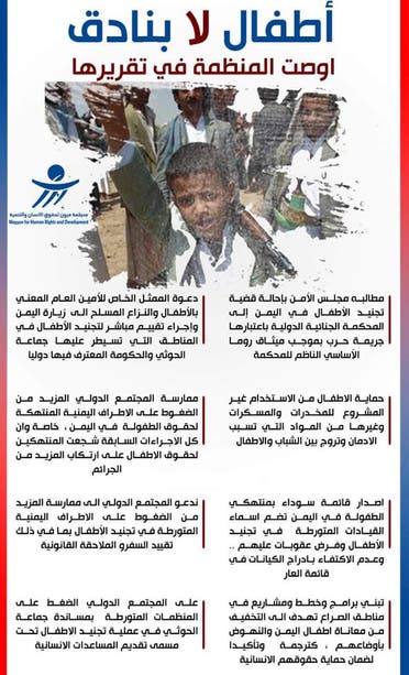اليمن توثيق مقتل 640 طفلاً جندهم الحوثي في 6 أشهر